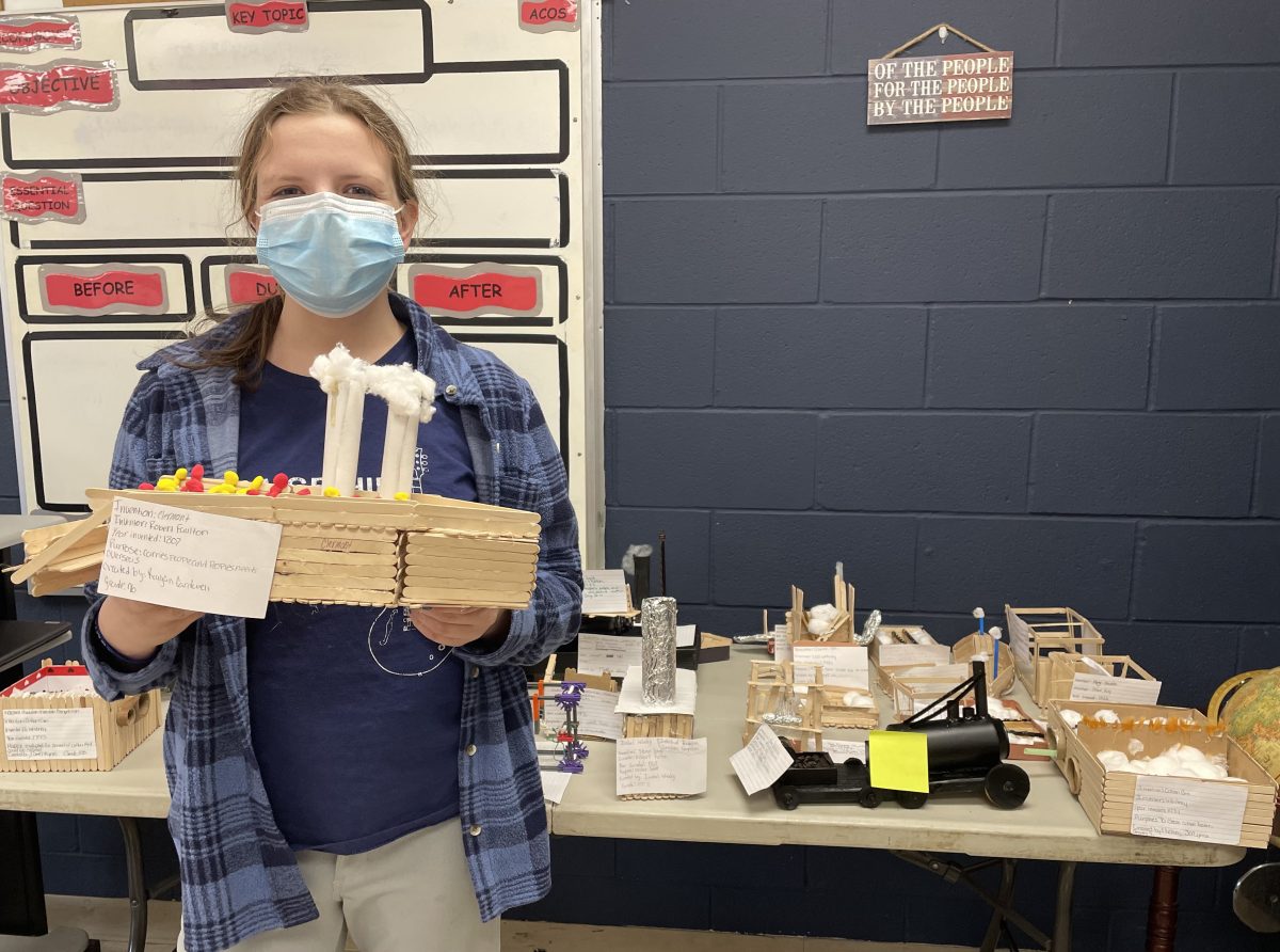 World history students recreate industrial revolution inventions for ...