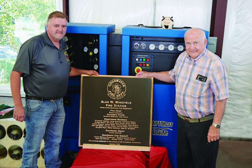 Goodwater’s new fire station now in service – The Coosa County News