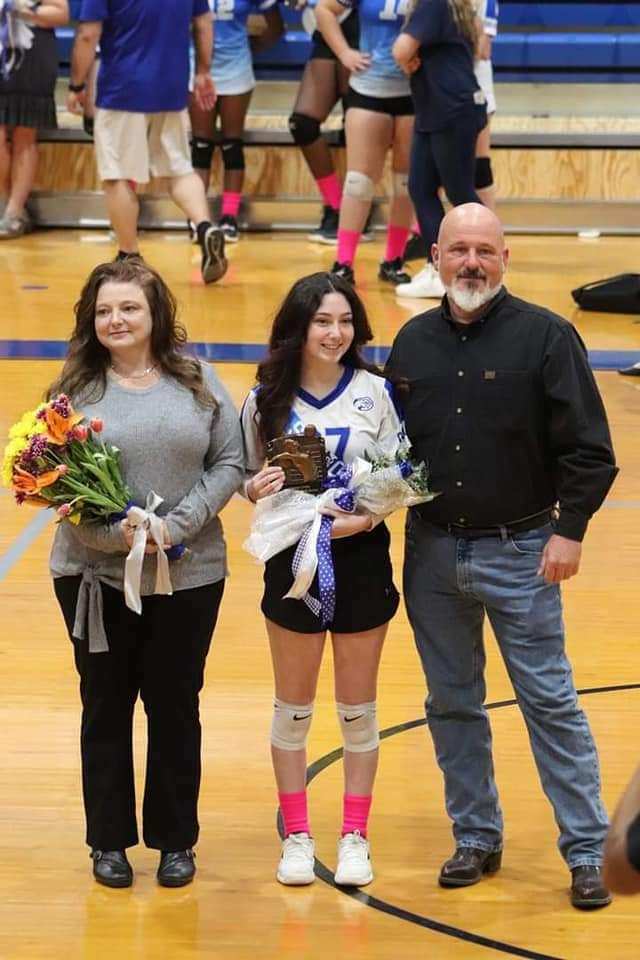 Lady Cougar volleyball celebrates Senior Night – The Coosa County News