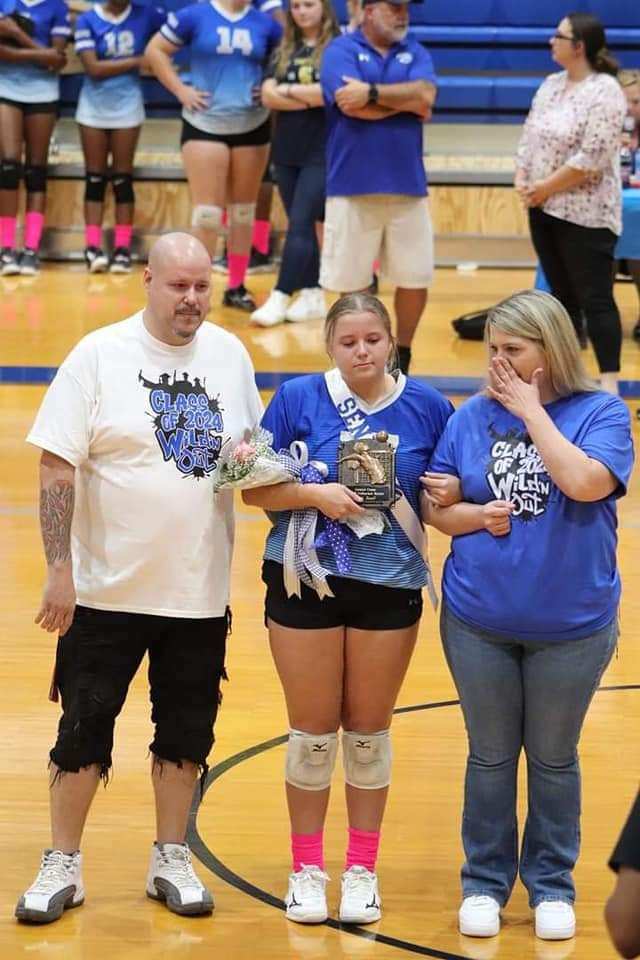 Lady Cougar volleyball celebrates Senior Night – The Coosa County News