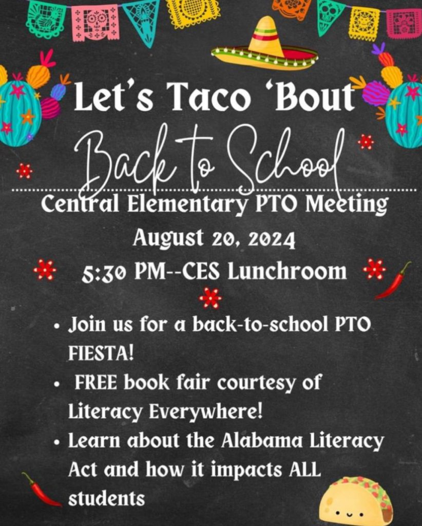 Back to school PTO meeting – The Coosa County News