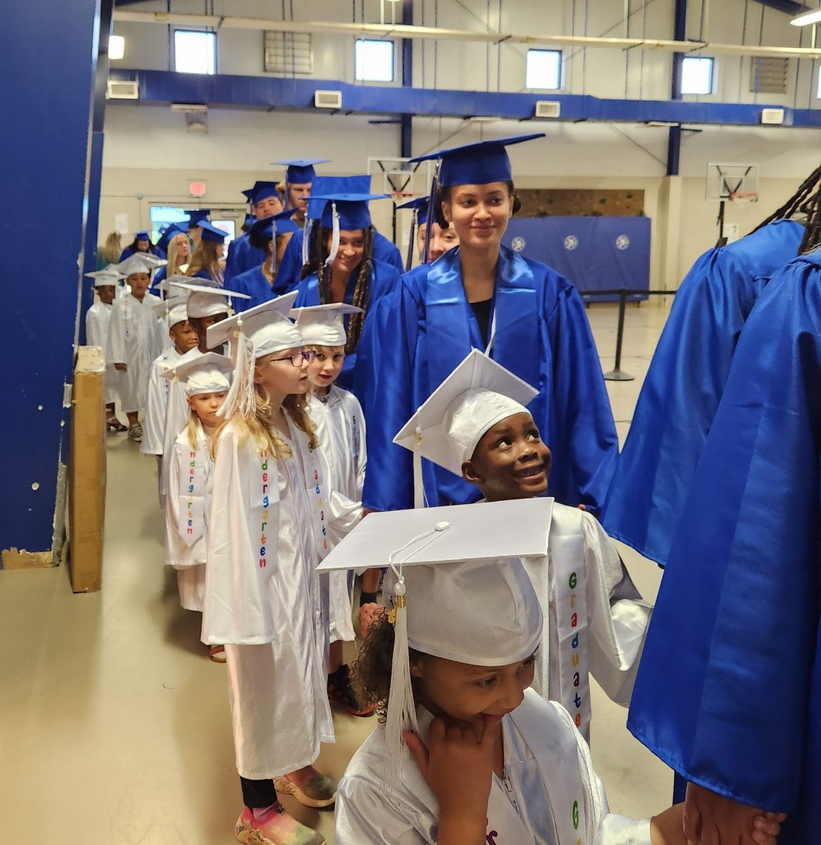Central Elementary celebrates with kindergarten graduation service ...