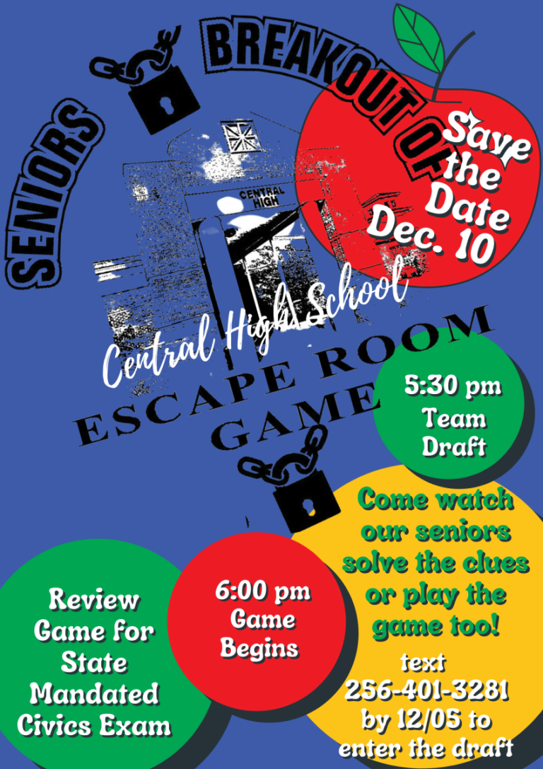 Save the Date: Escape Room Game – The Coosa County News